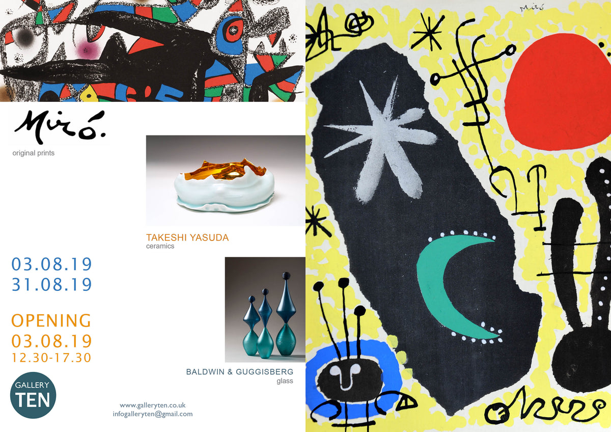 Joan Miro - Edinburgh Festival 2019 – Gallery TEN