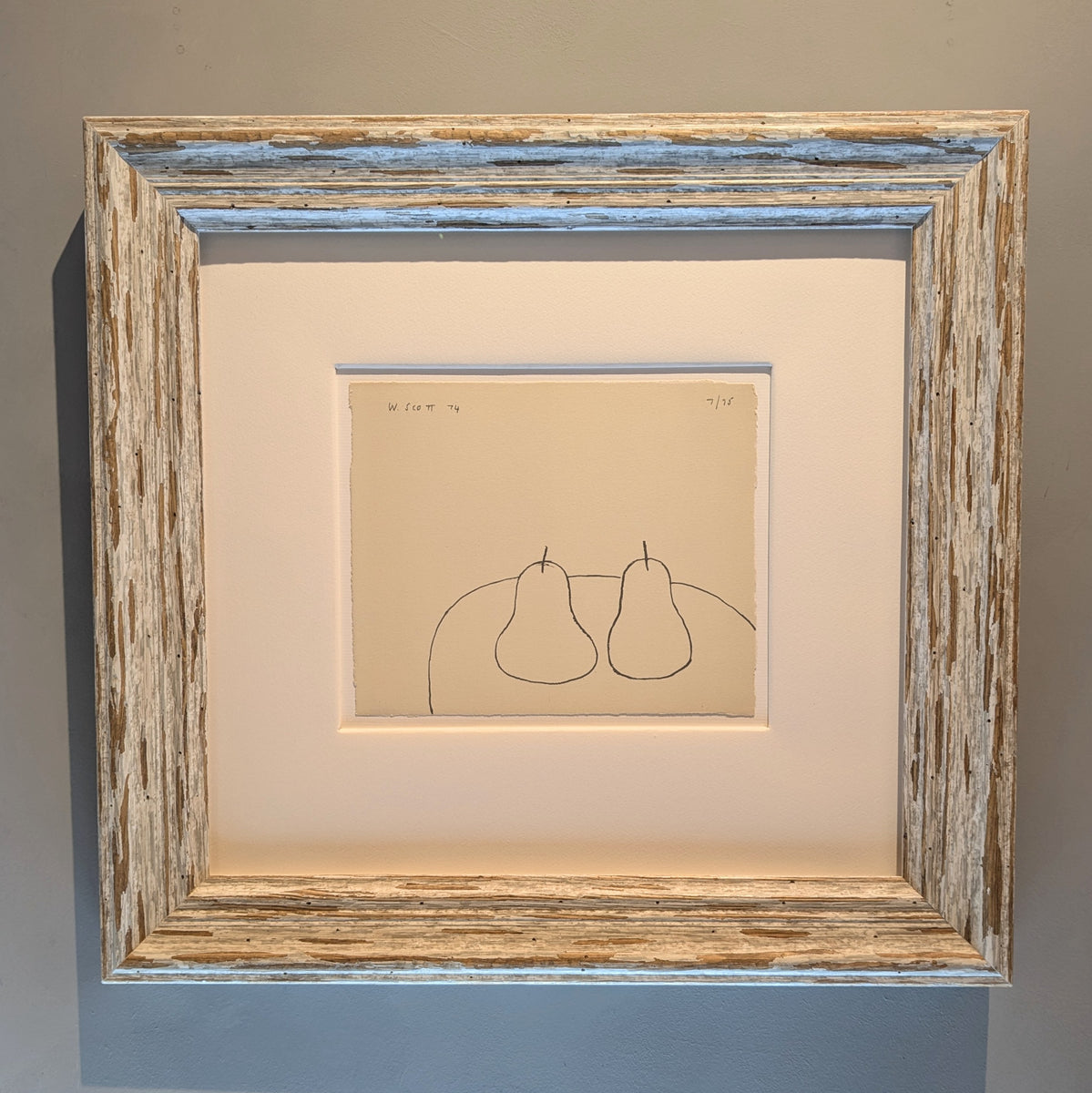 William Scott - Linear Pears – Gallery TEN